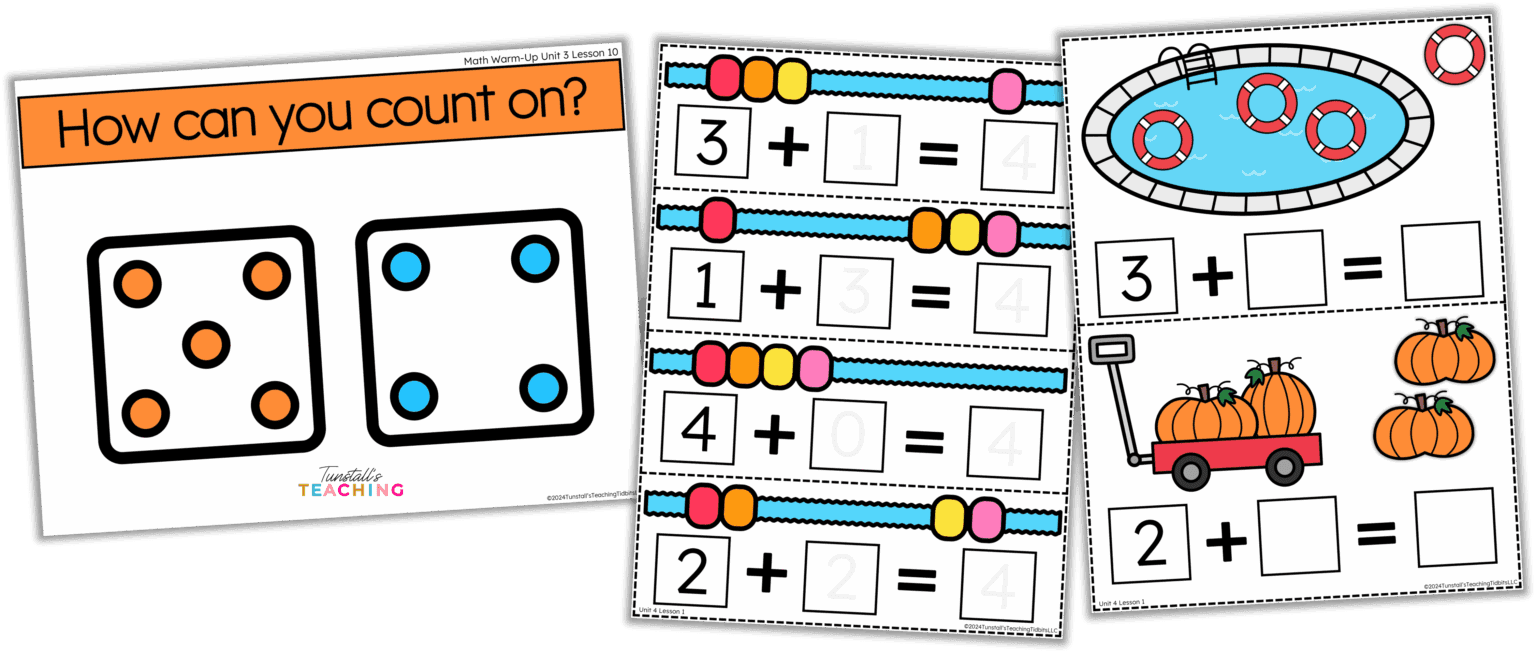 Counting On to Add in Kindergarten and First Grade: A Simple Strategy ...
