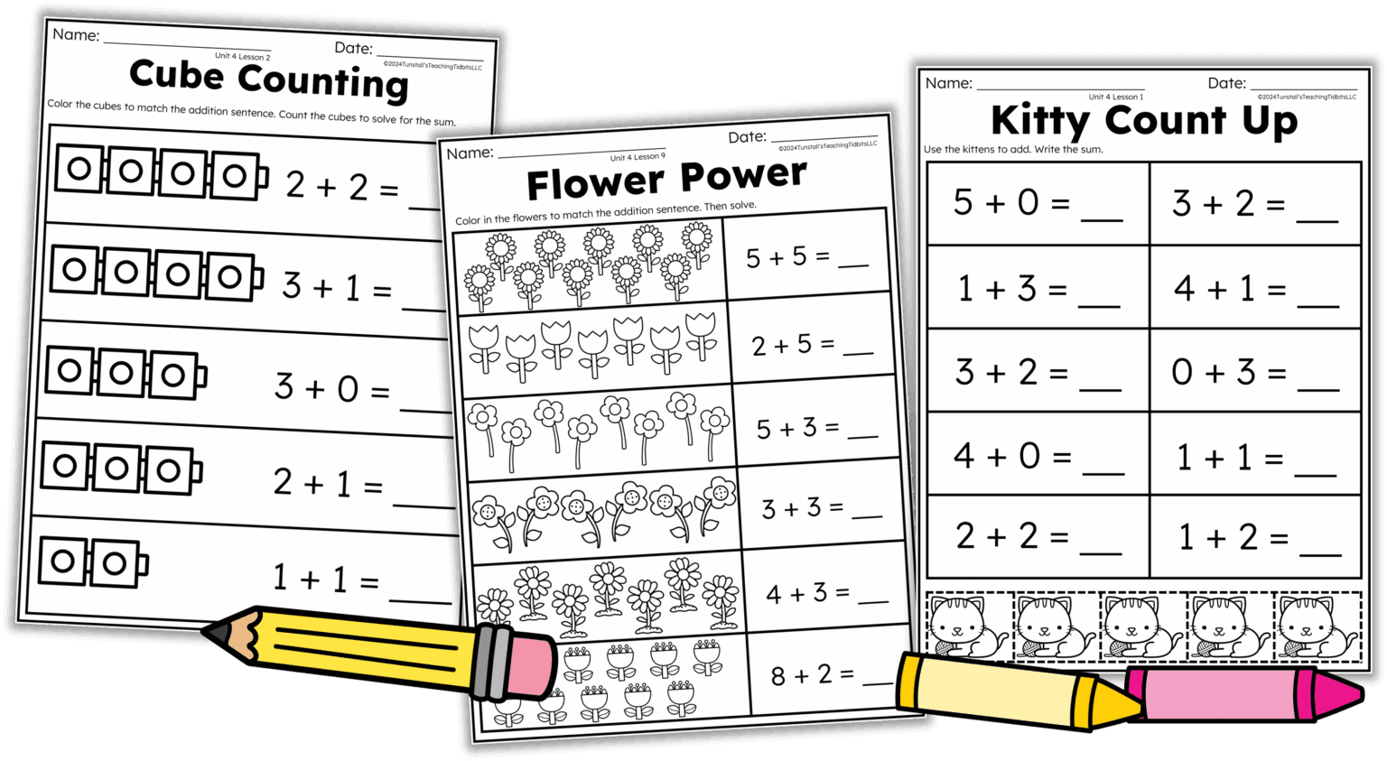 Addition to 10 in Kindergarten: Strategies, Activities, and Resources ...