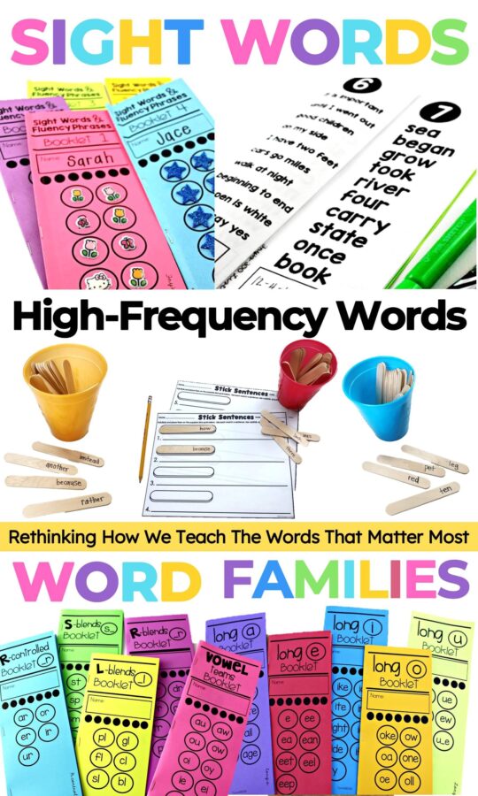 Teaching Sight Words Through Phonics: High-Frequency Words