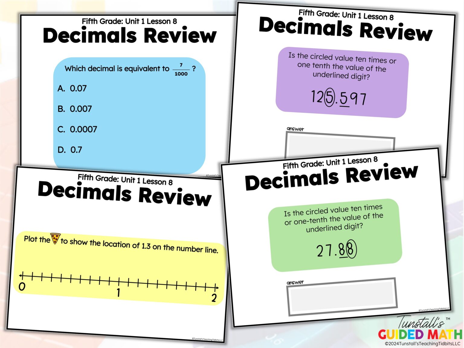 Interactive Math Teaching Slides for Grades 3–5 | Guided Math ...
