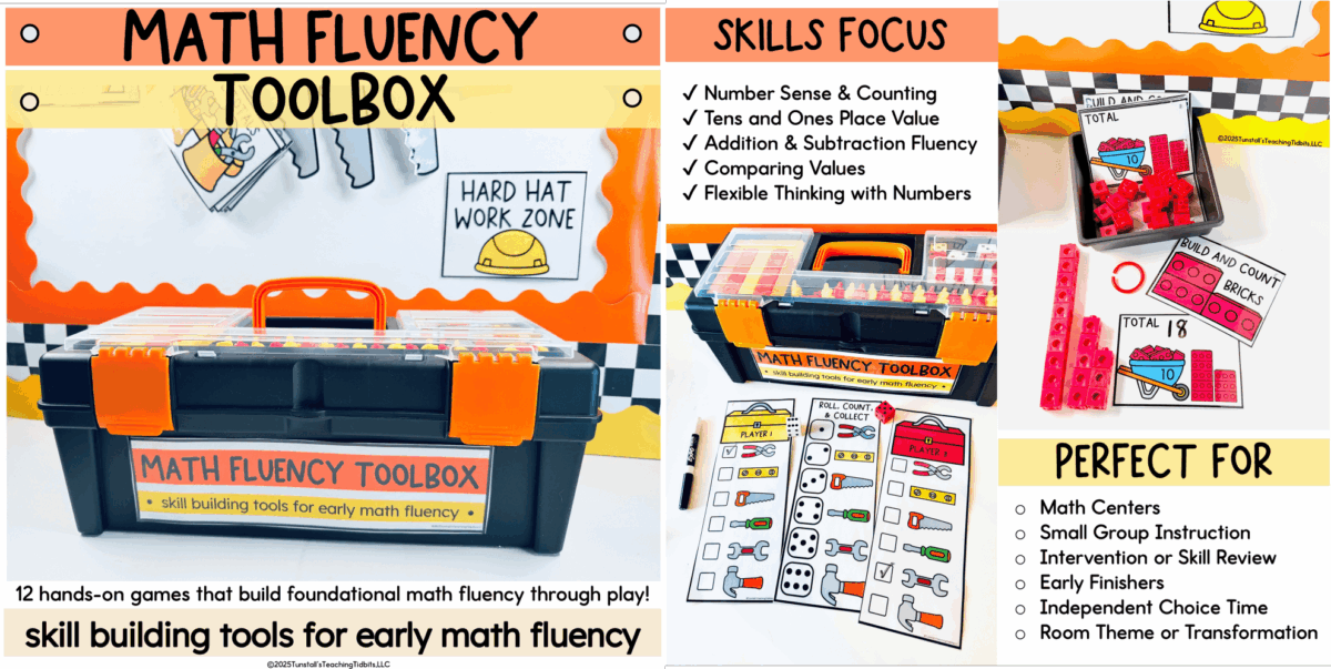 Math Fluency Toolbox: Hands-On Math Centers for Building Early Math ...