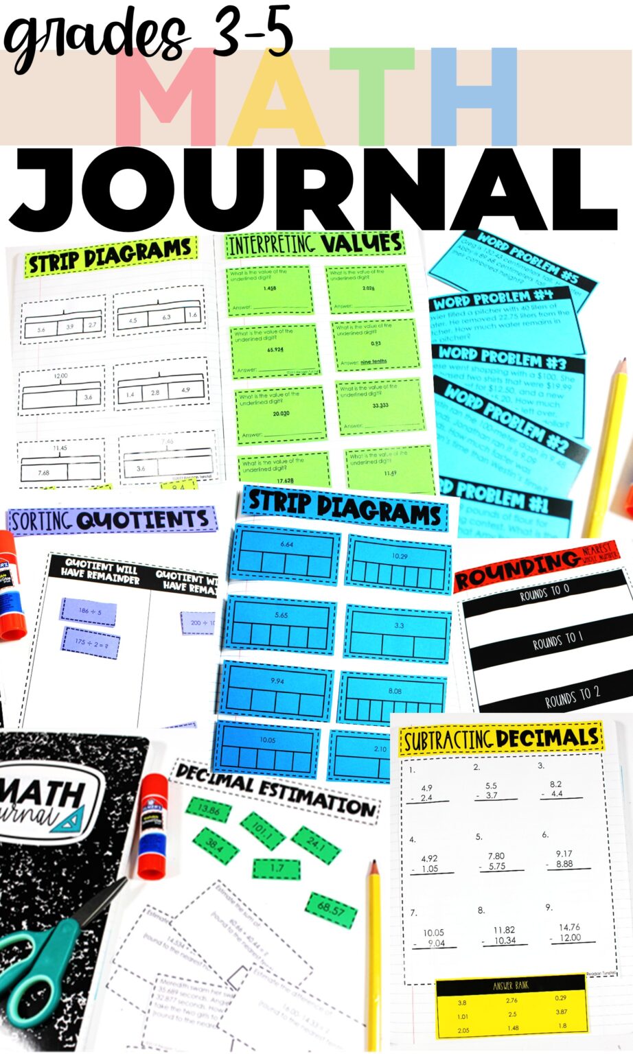 Math Journals in Grades 3-5 - Tunstall's Teaching