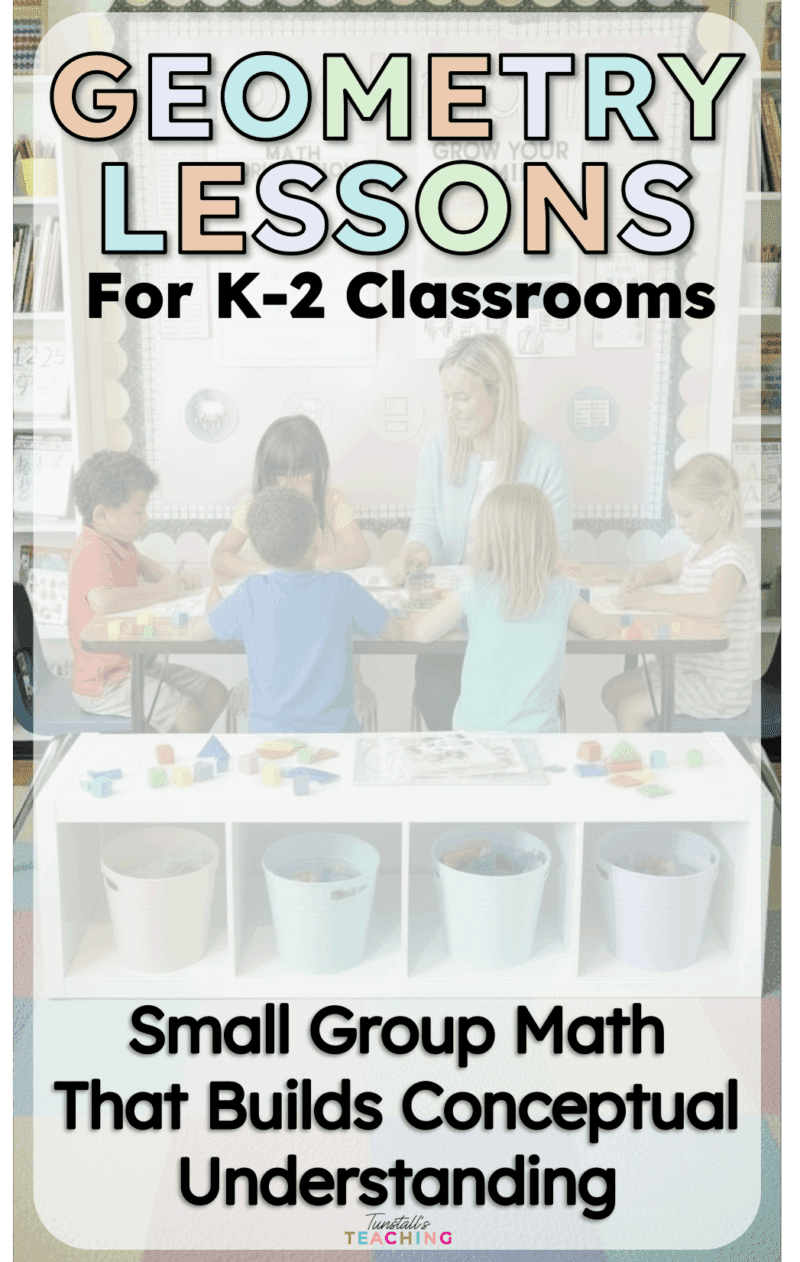 Total Math Geometry Lessons for K-2 Classrooms