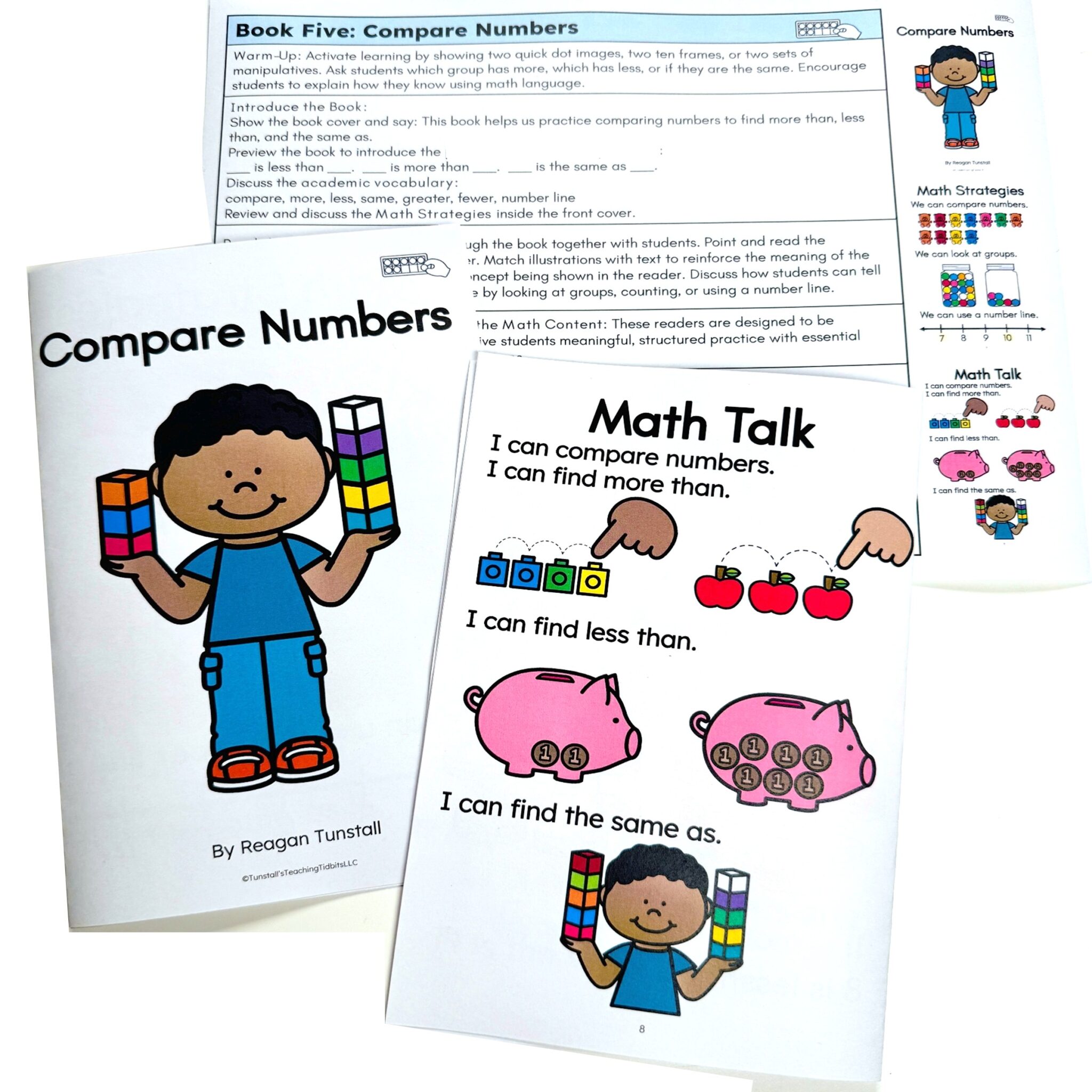 Math Concept Readers for Building Early Number Sense - Tunstall's Teaching