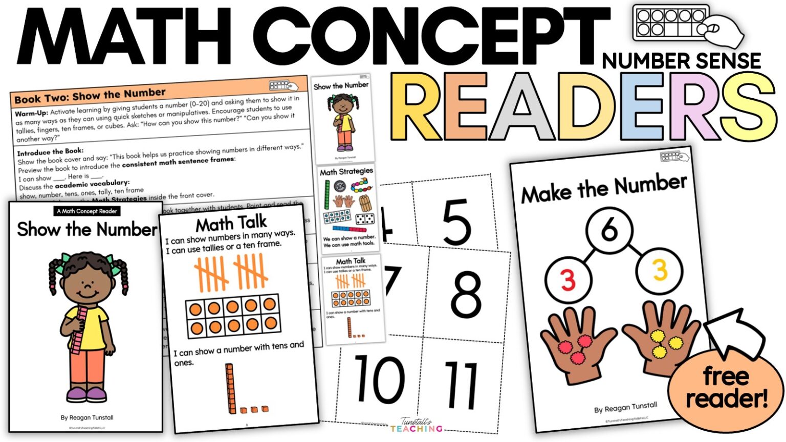 Math Concept Readers for Building Early Number Sense - Tunstall's Teaching