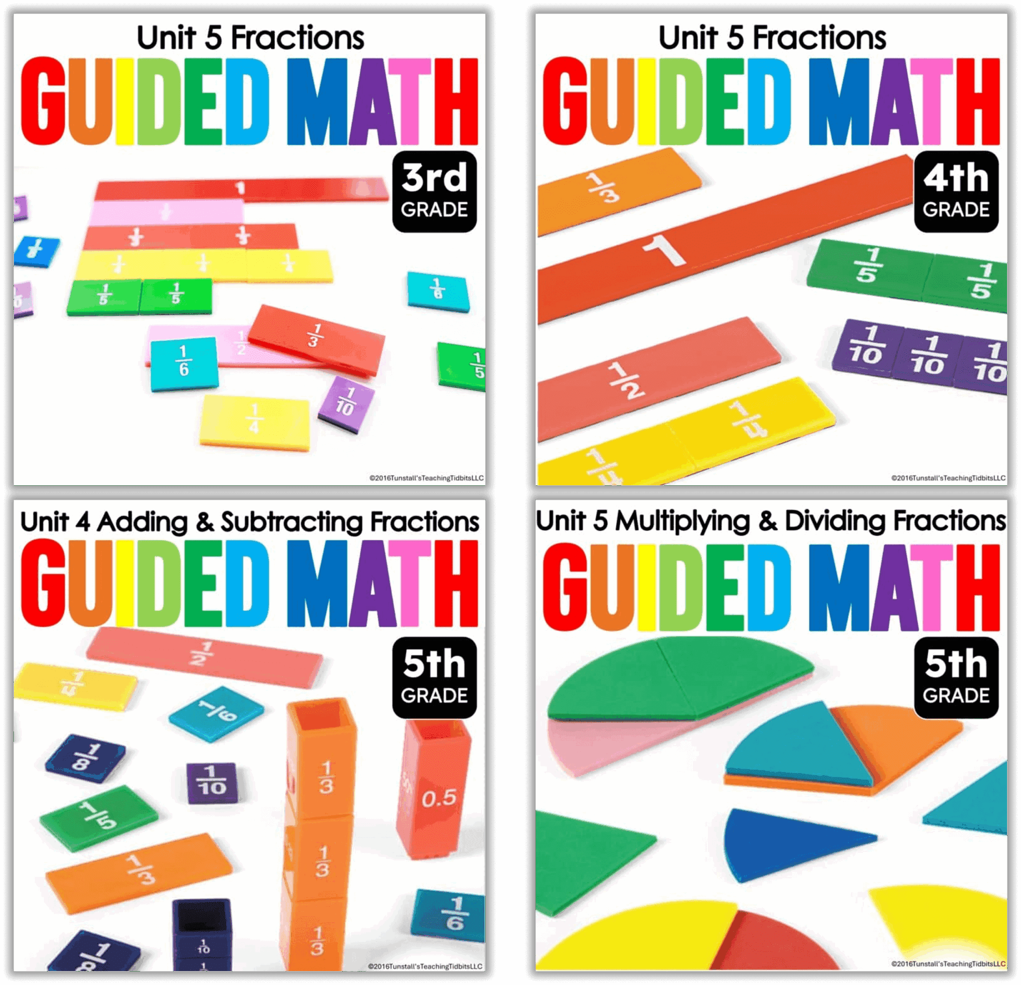 Fractions Resources for Grades 3 to 5 | Math Mats and Journals