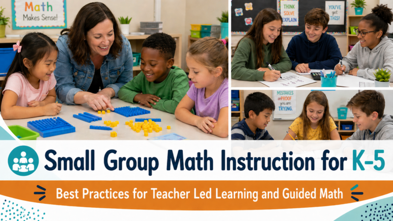 Small Group Math Instruction: Best Practices for K–5